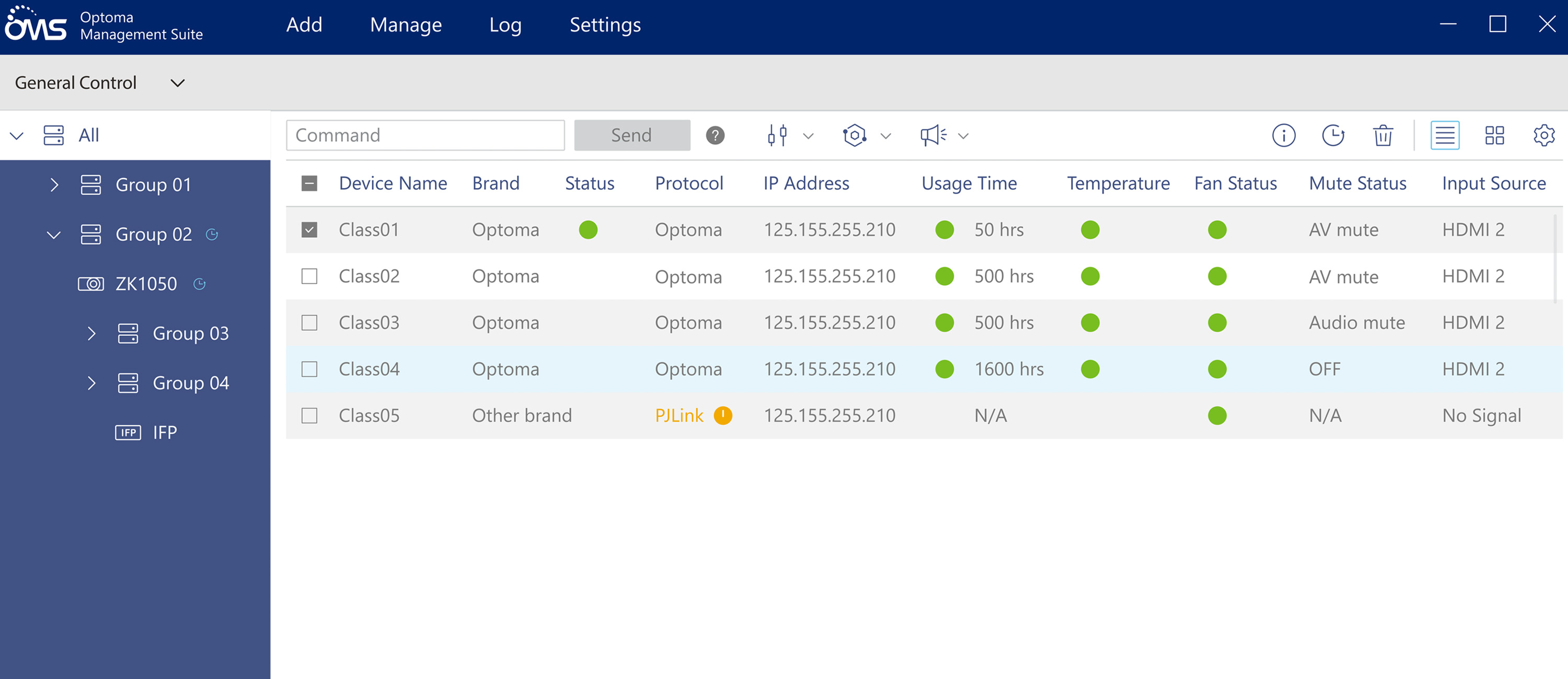 Optoma Management Suite Cloud OMS Cloud - Cloudbasierte Remote ...